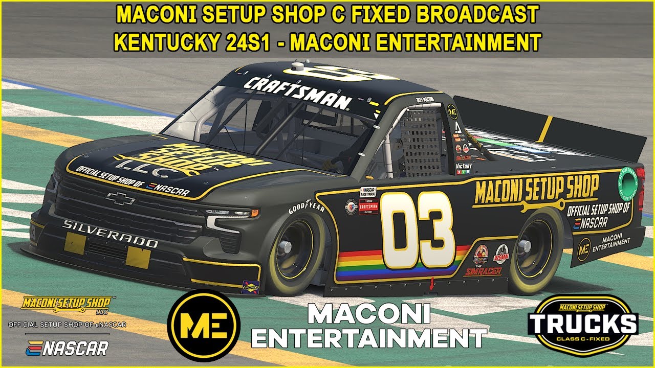 Maconi Setup Shop C Fixed Series S.O.F. Race - Kentucky 24S1. Maconi ...