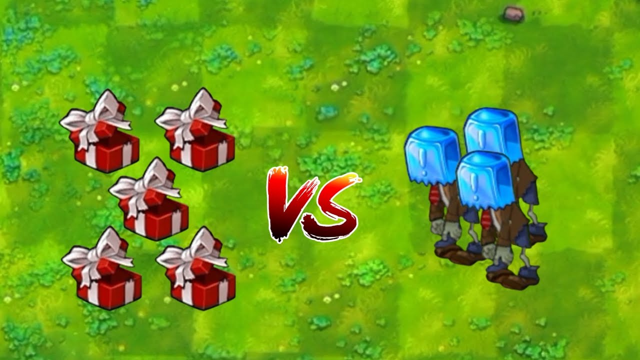 Pvz fusion: Gift box vs diamond head zombie, plant vs zombie fusion ...