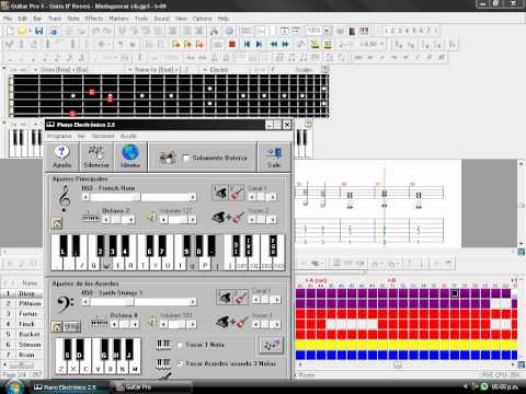 Madagascar - Gn'R - Electronic Piano 2.5 & Guitar Pro