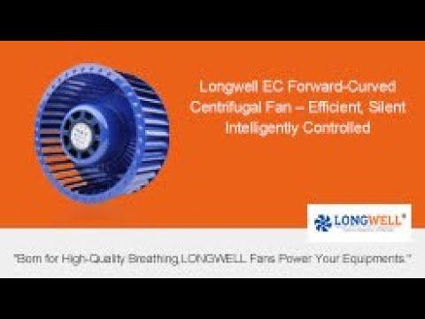 Longwell EC Forward-Curved Centrifugal Fan – Efficient, Silent ...