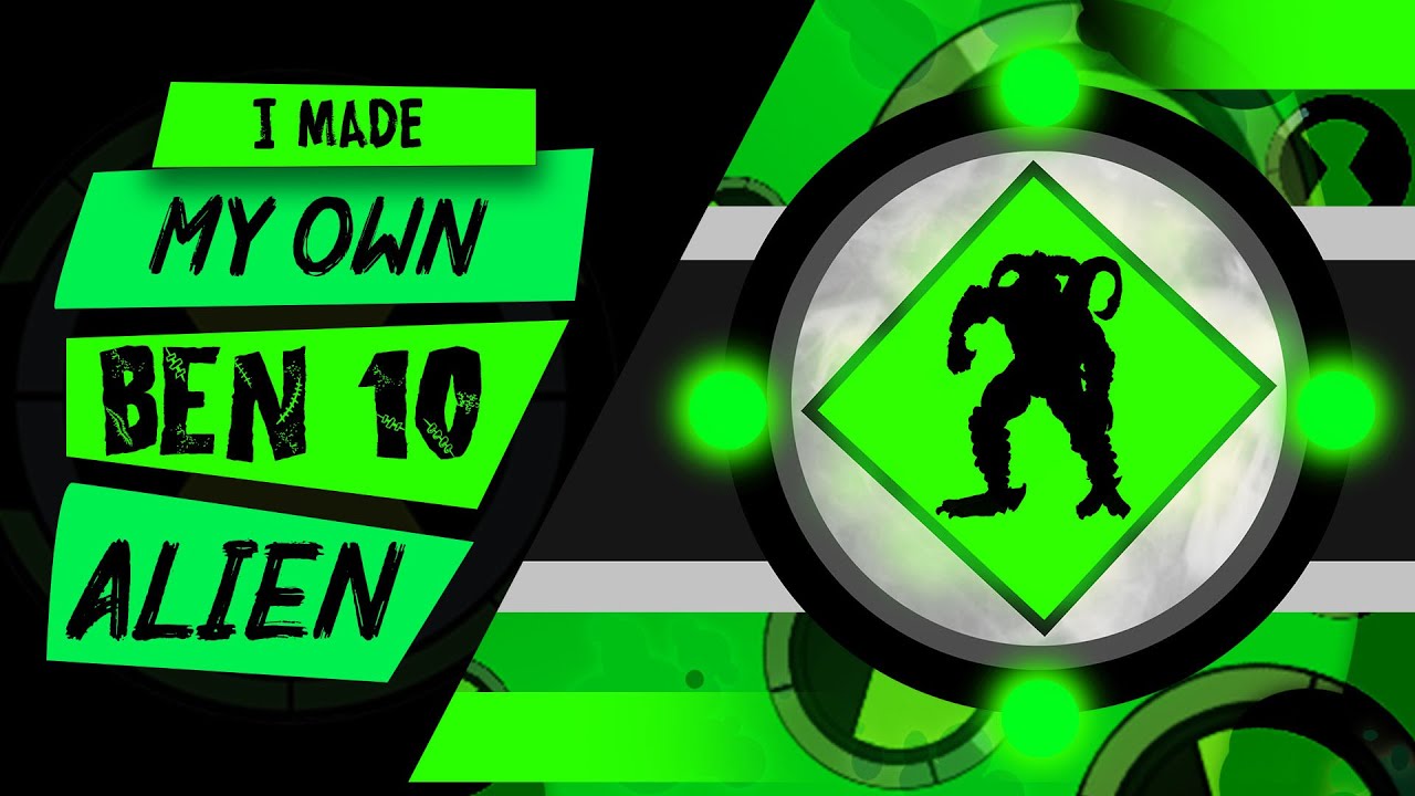 I made my own Ben 10 Alien|Photoshop painting|Character painting in ...