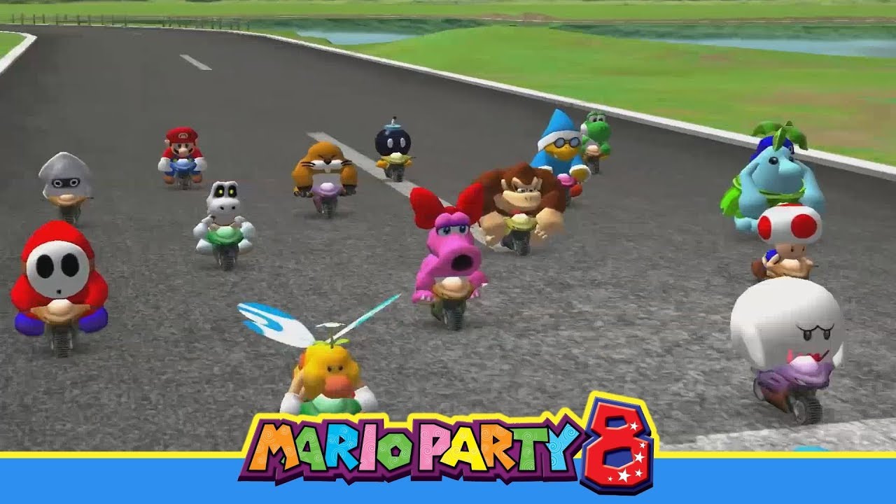 MARIO PARTY 8 – ALL RACING MINIGAMES !! 🔥🏎 - YouTube