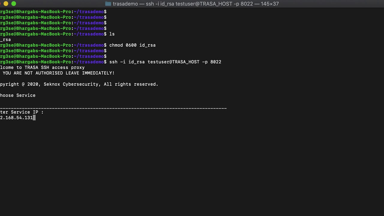 SSH Access - Connect from Terminal Using Private Key - YouTube