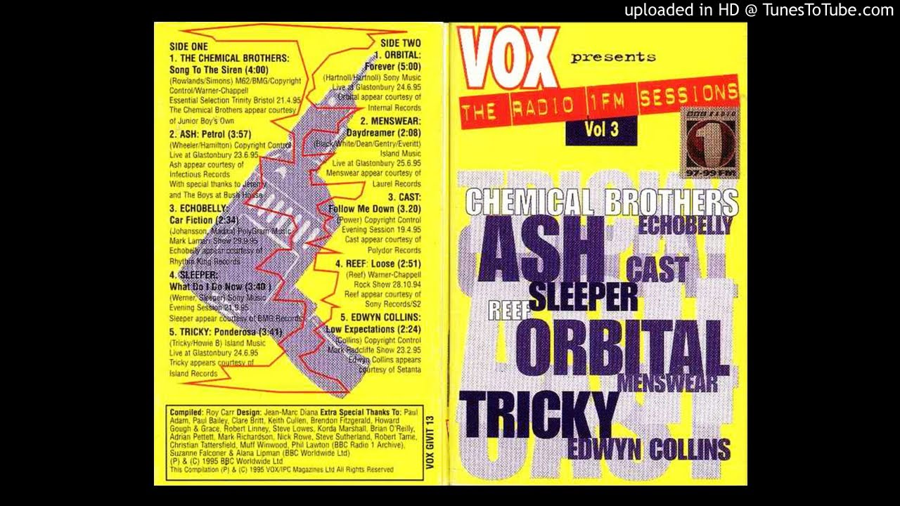 Orbital - Forever (Live At Glastonbury Festival 24.06.95) - YouTube