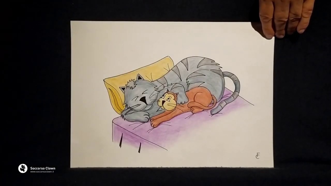 Gatto rosso gatto grosso - YouTube