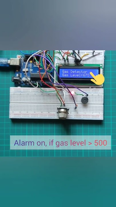 Gas Leakage Detector Using Arduino Arduino Arduinoproject
