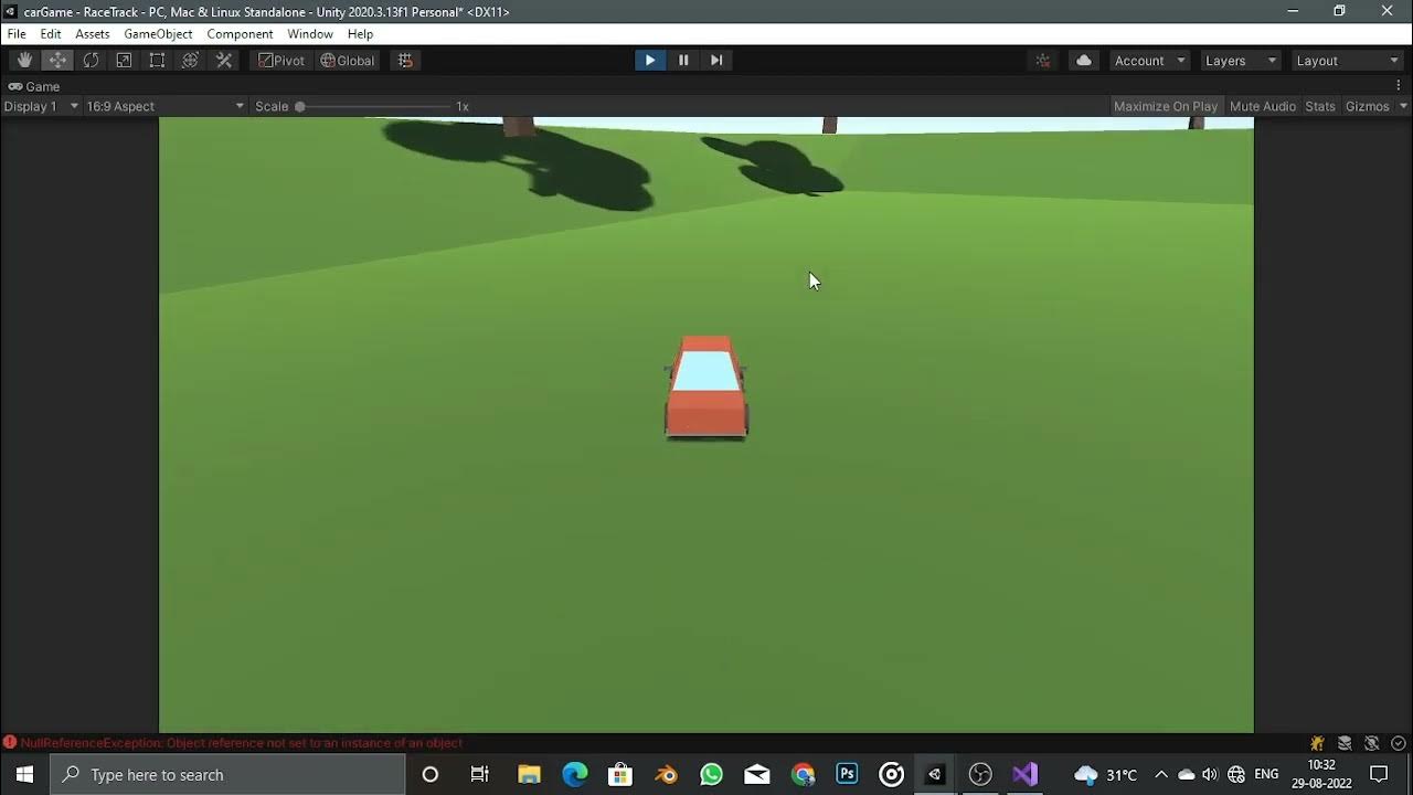 3D Car Game Project - YouTube