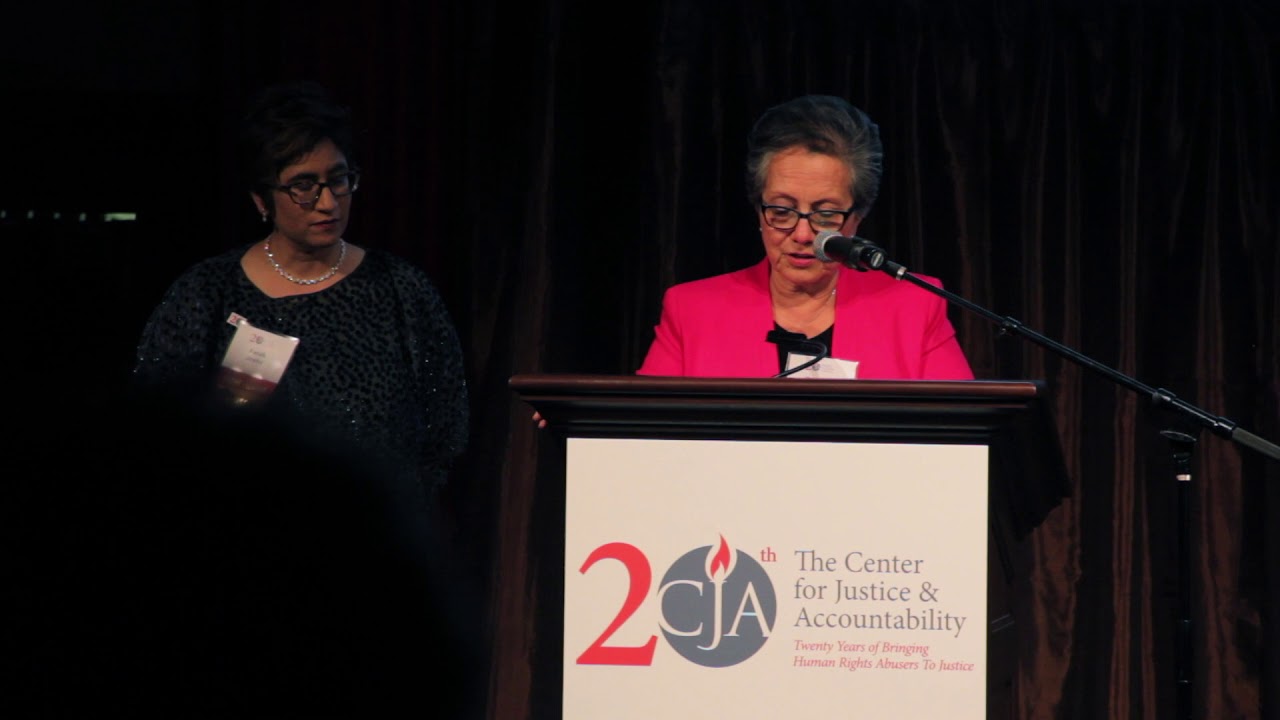 Zenaida Velásquez — 20th Anniversary Gala Speech - YouTube
