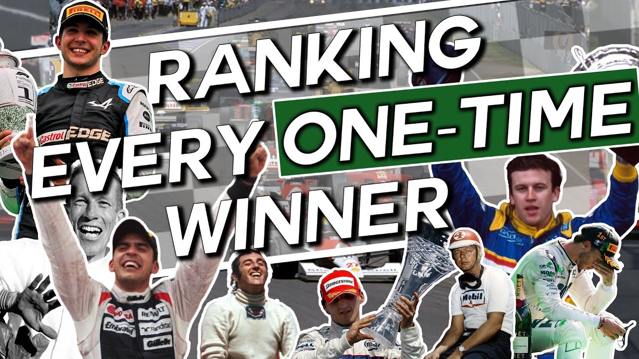 Ranking EVERY One-Time Formula 1 Winner! - YouTube