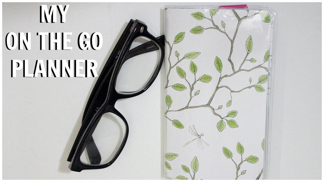MY ON THE GO PLANNER! HOW I USE MY MONTHLY PLANNER, AFFORDABLE AND ...