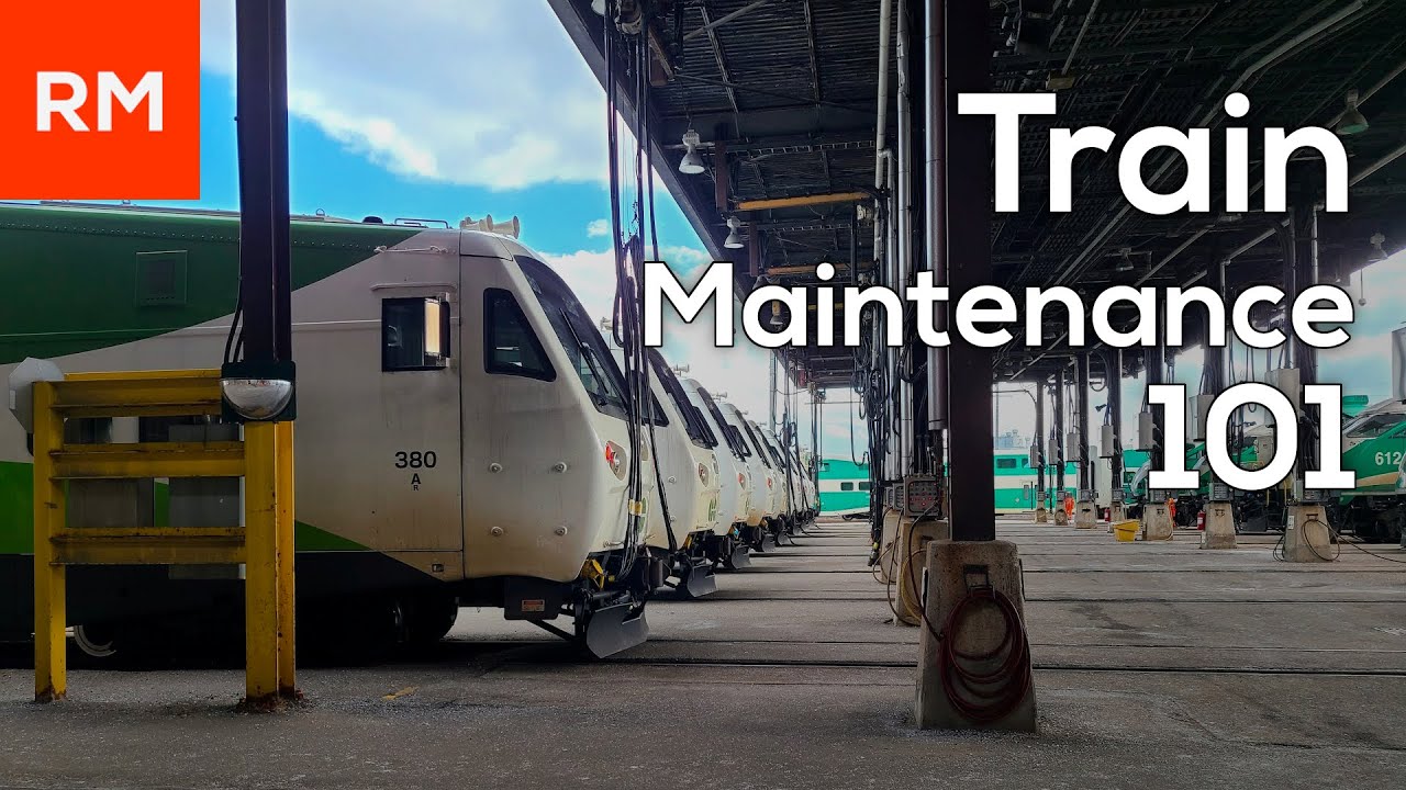 Behind the Scenes at a Train Maintenance Facility! | GO Transit ...