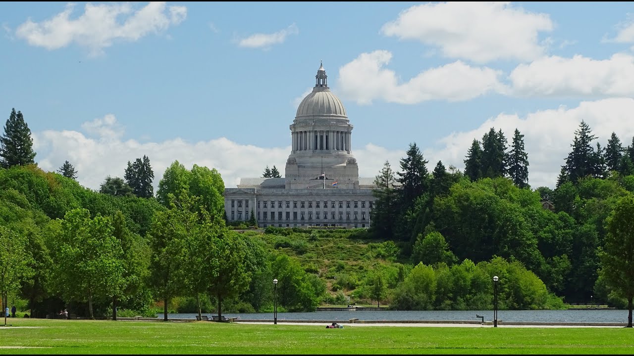 Washington State Capitol Building & Campus | Olympia [4K UHD] Capitol ...