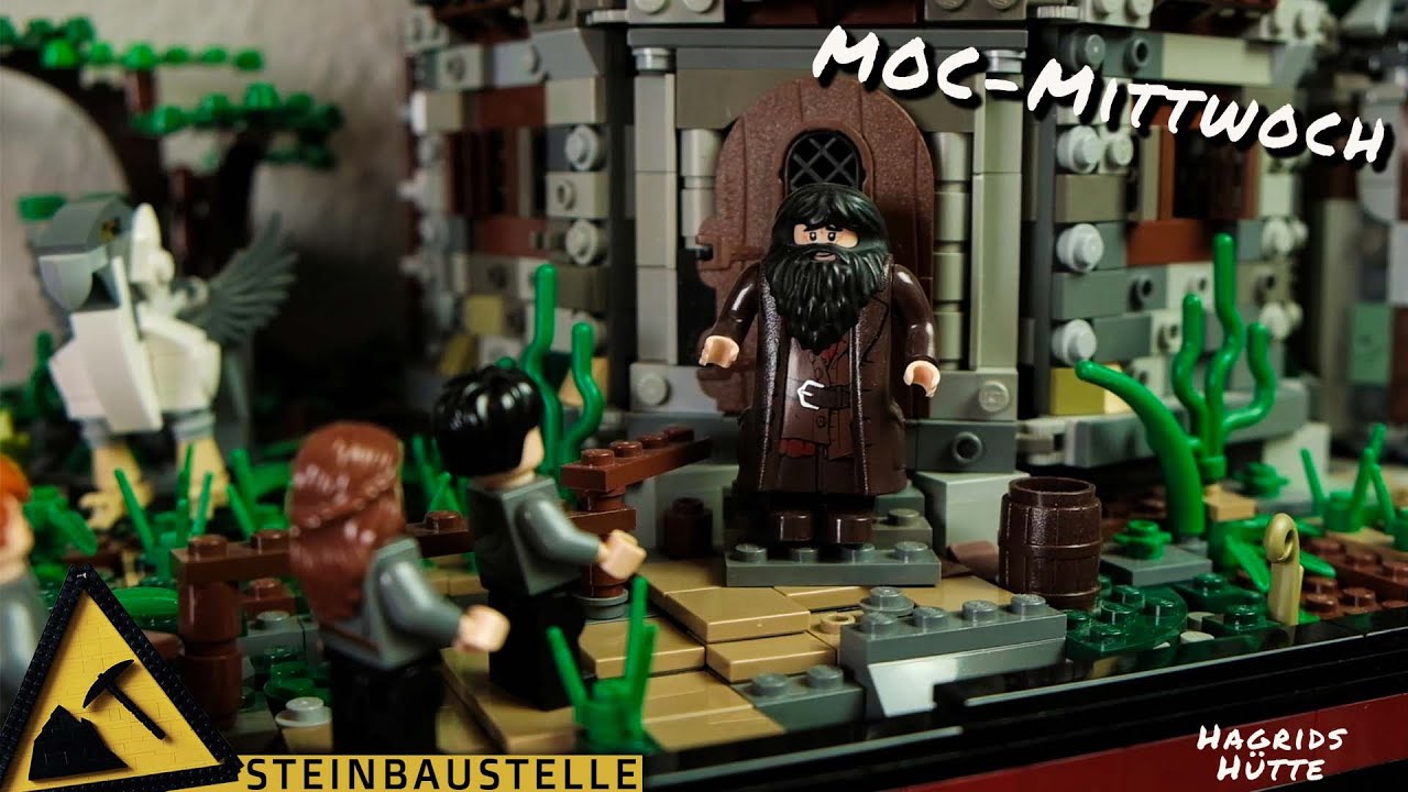 LEGO-MOC: Hagrids Hütte | Lego Harry Potter selbst gebaut ...