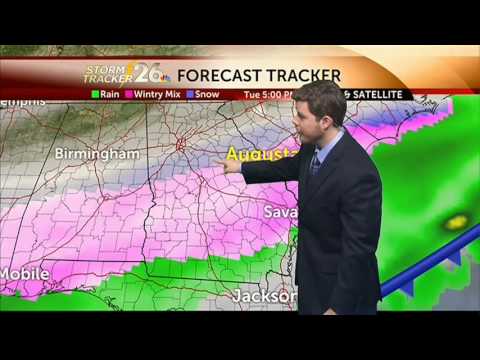 Augusta, GA weather forecast for Jan. 27, 2014 - YouTube