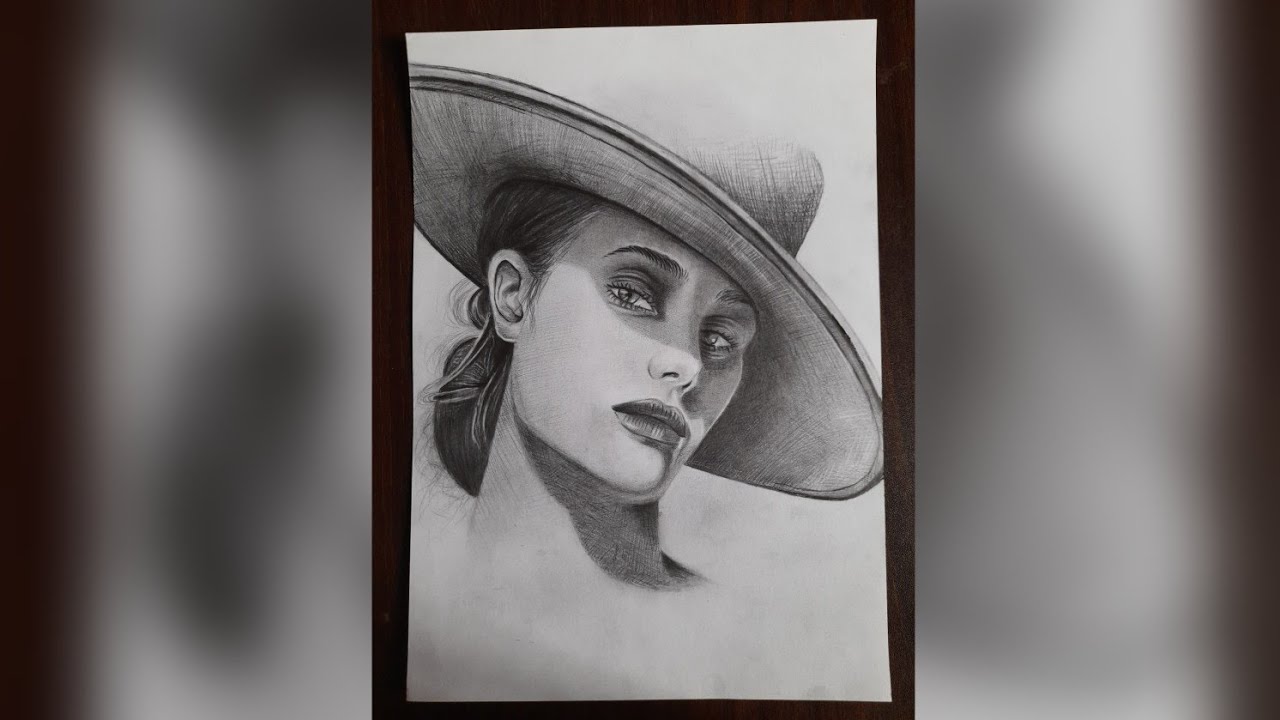 How to draw simple sketch ||How to draw sketch step by step - YouTube