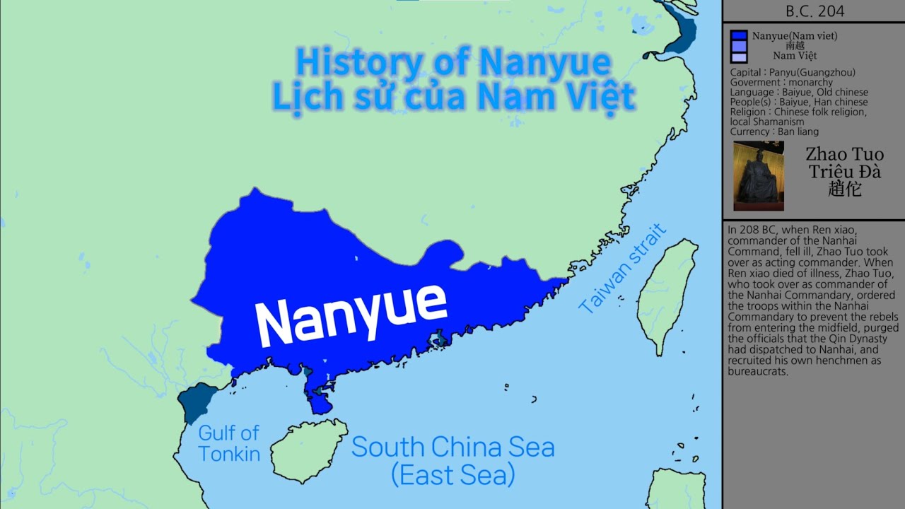 🇻🇳 History of Nanyue(Nam viet)[English] - YouTube