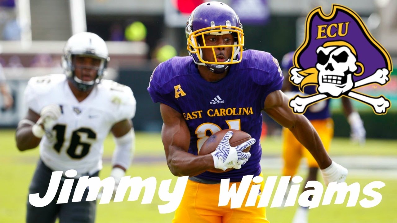 WR|| JIMMY WILLIAMS || ECU || 2016 Highlights - YouTube