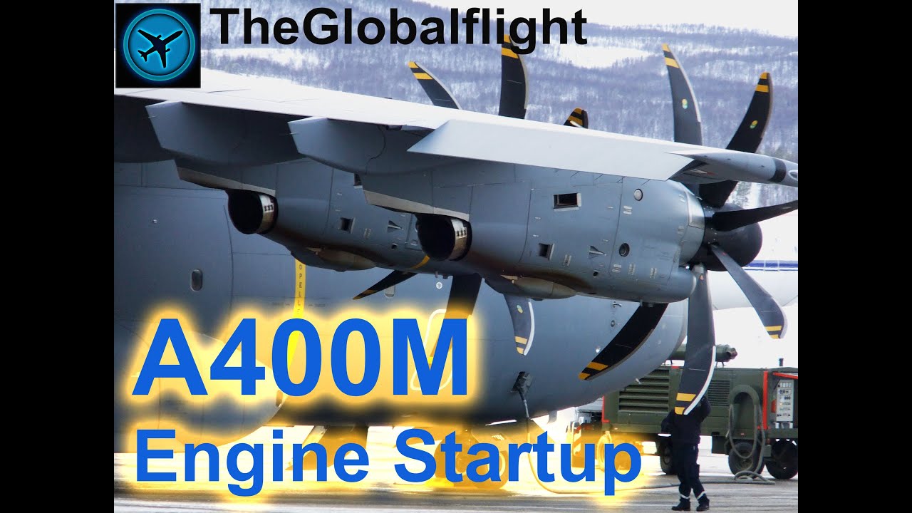 [AIRBUS] A400M Engine Startup - YouTube