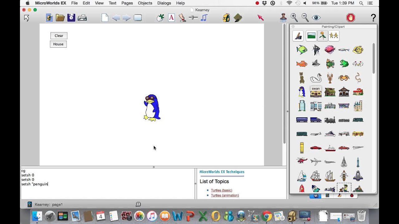 MicroWorlds EX Logo Lesson 17A (Mac) - YouTube