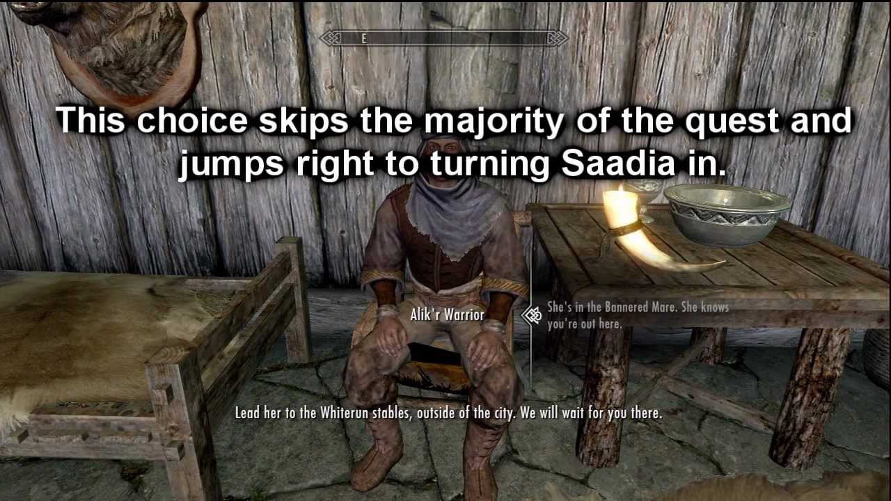 Skyrim - In My Time of Need Walkthrough (Full) - YouTube