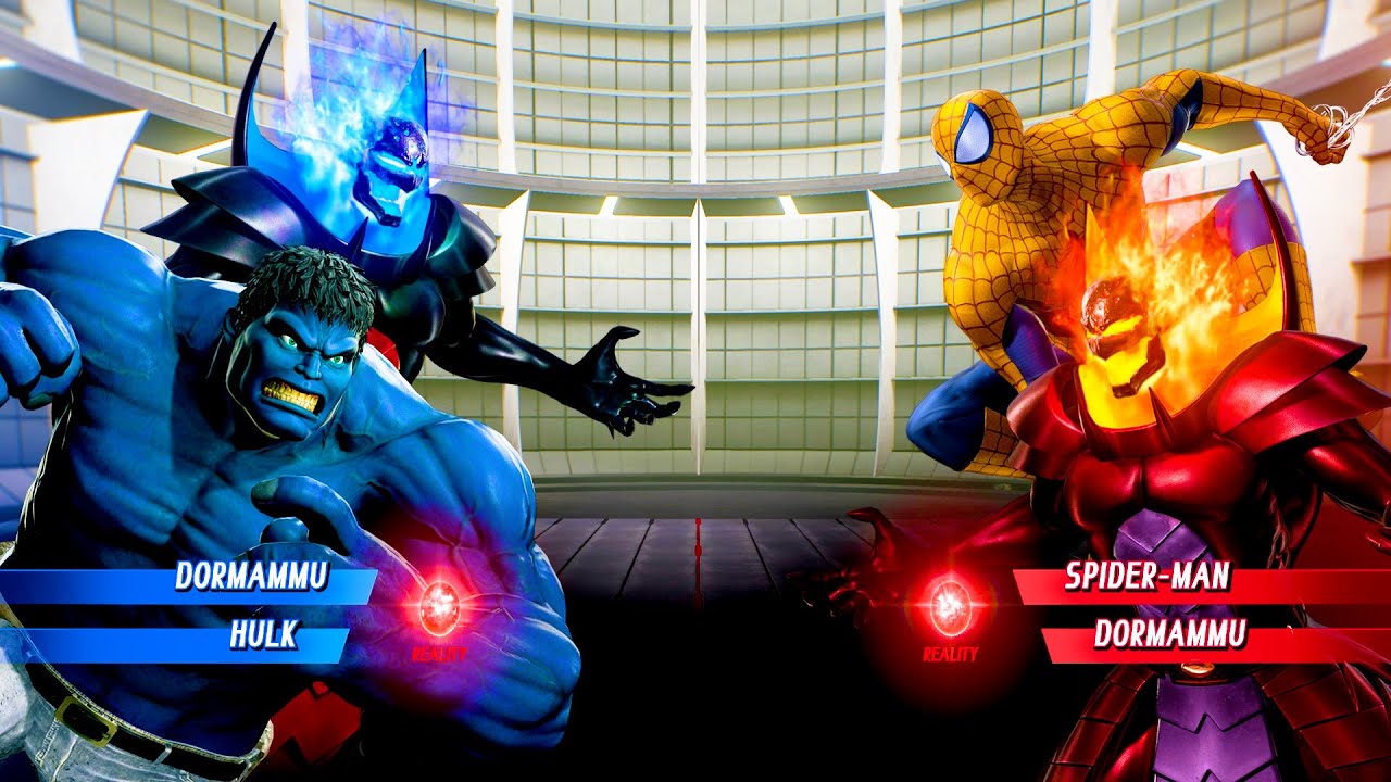 Dormammu & Hulk vs Spiderman & Dormammu (Hardest AI) - Marvel vs Capcom ...
