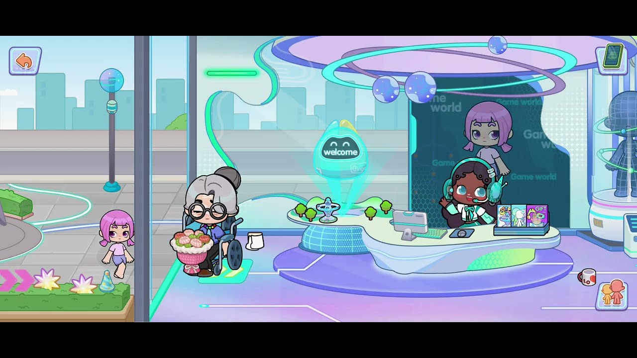 Space Center Game World of 'Pazu' in Real Life!? avatar world.dopples ...