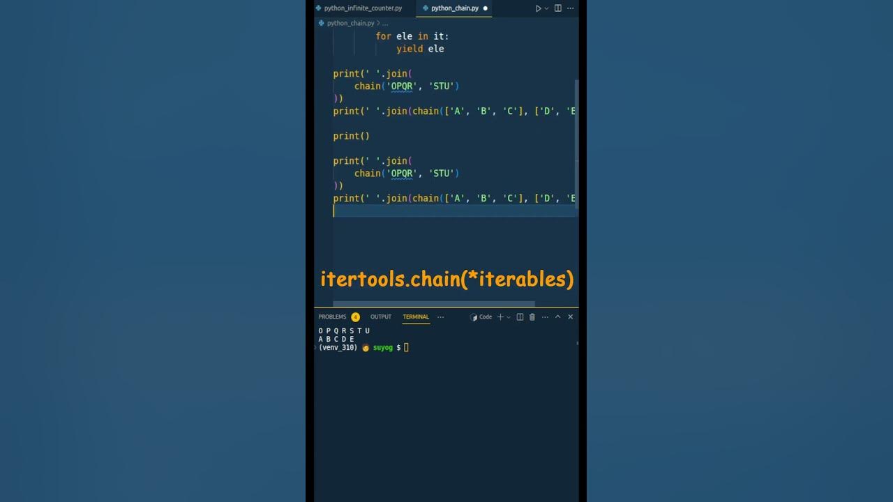 37 How Can We Concatenate Multiple Iterables Into A Single Sequence In Python Python Coding