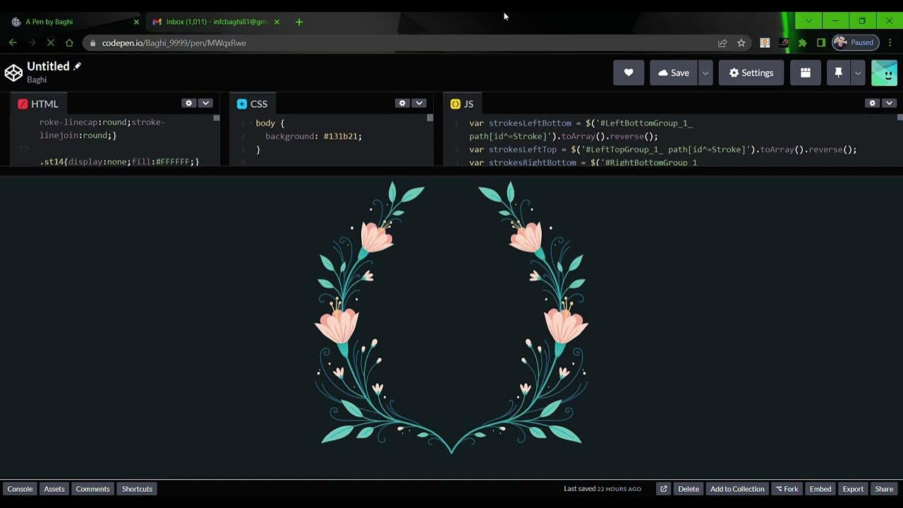 OMG😵😱 Growing Flower Plant Seems Gorgeous #html #css #rccodex # ...
