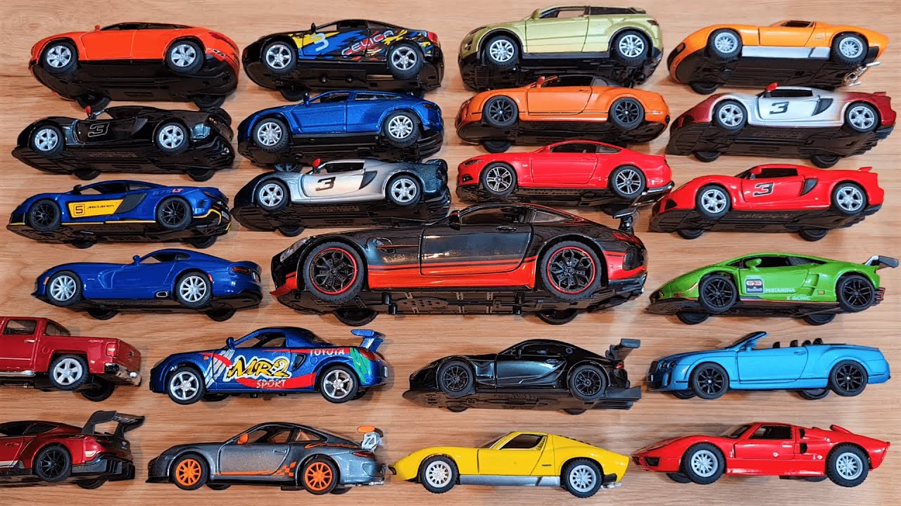 Diecast Model Cars in Details 4K Video - YouTube