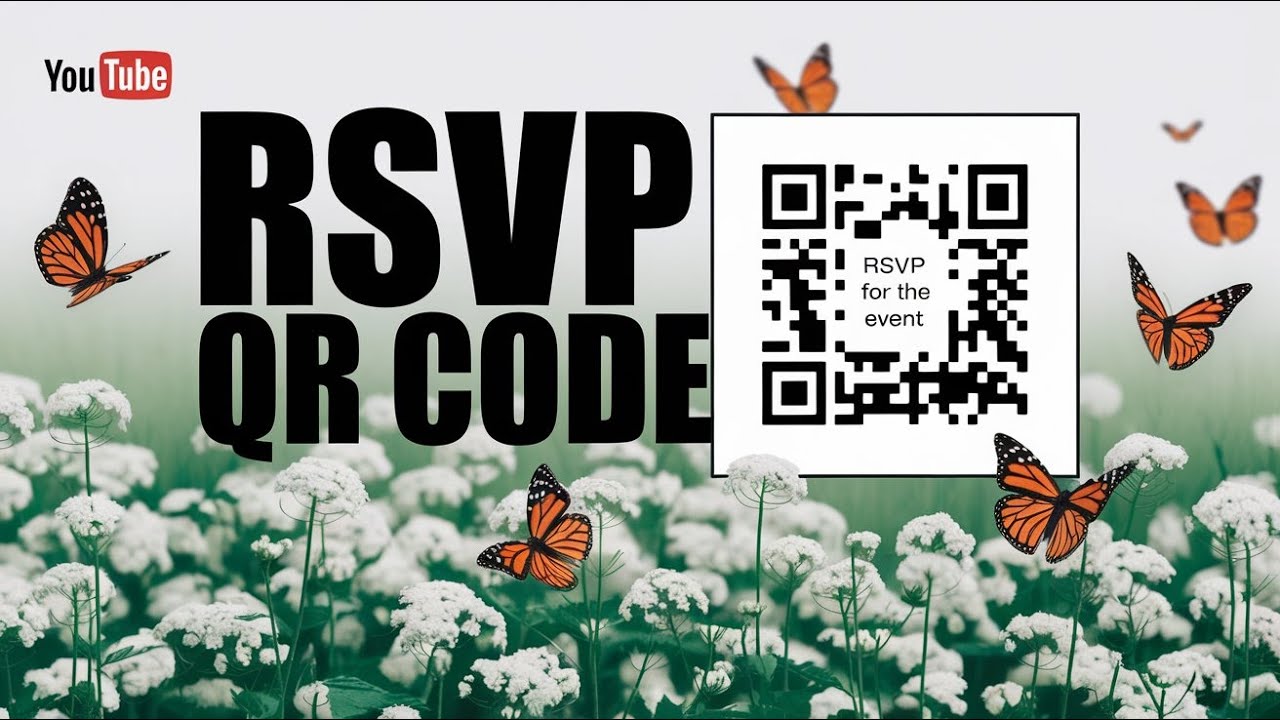 How to Create RSVP QR Code for Free? (No Signup Required) - YouTube