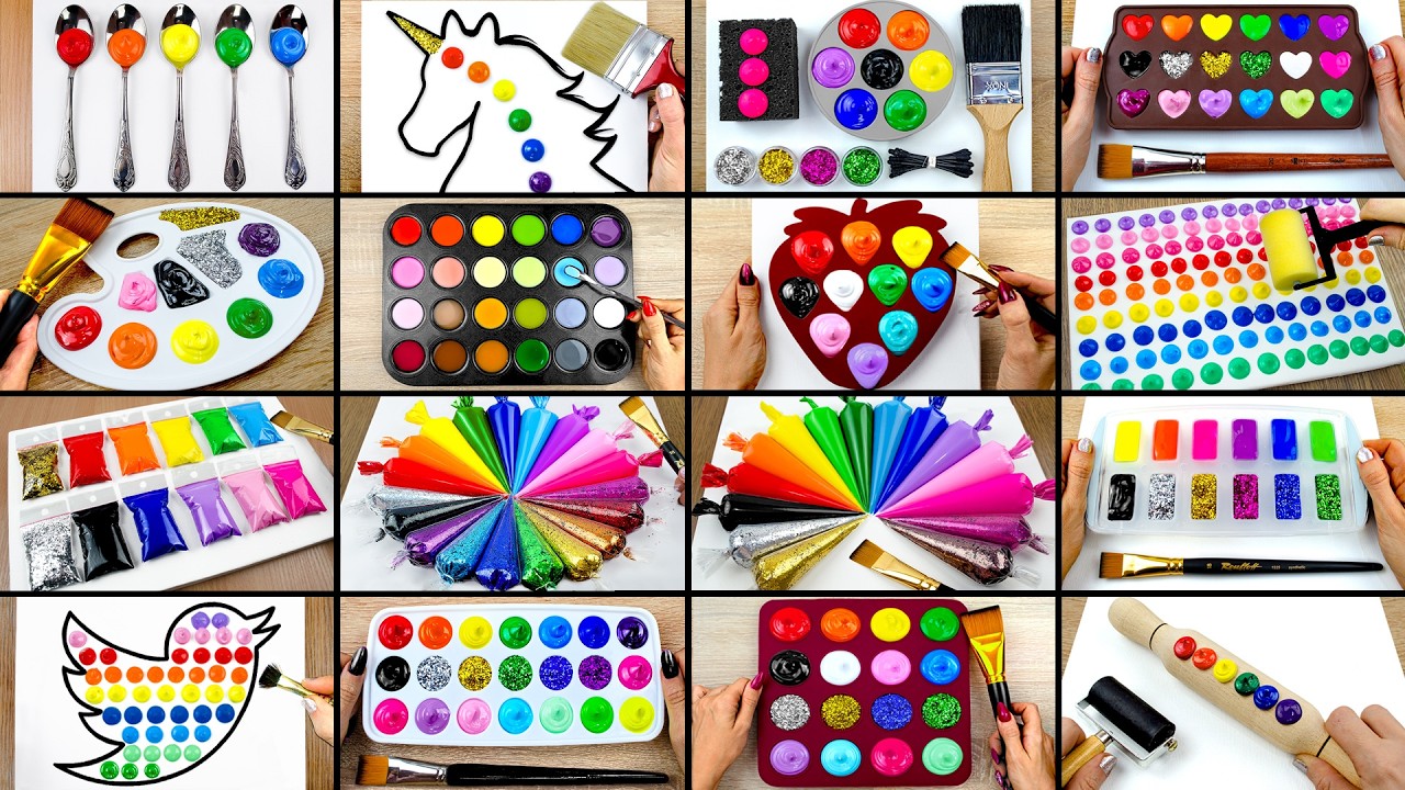 3 HOURS of Satisfying Art Painting You’ll Love to Watch! - YouTube