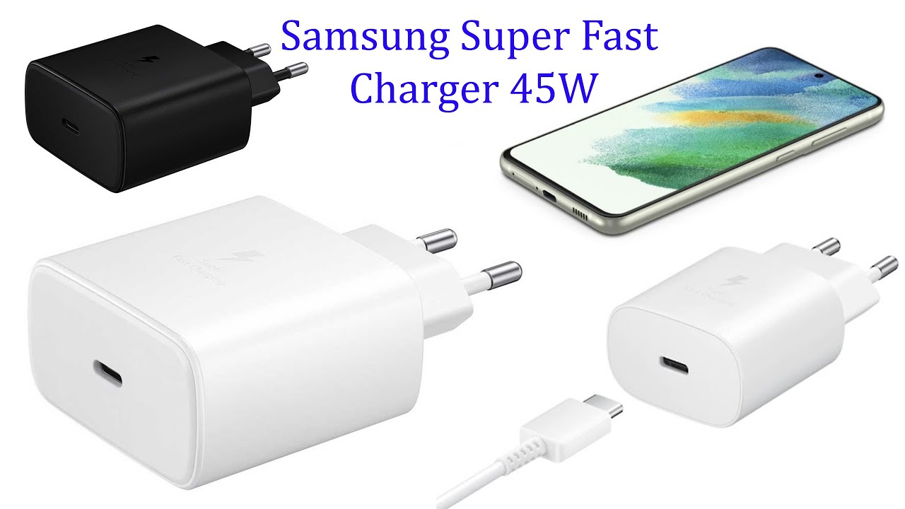 Samsung Super Fast Charger 45W USB Type C TESTING YouTube