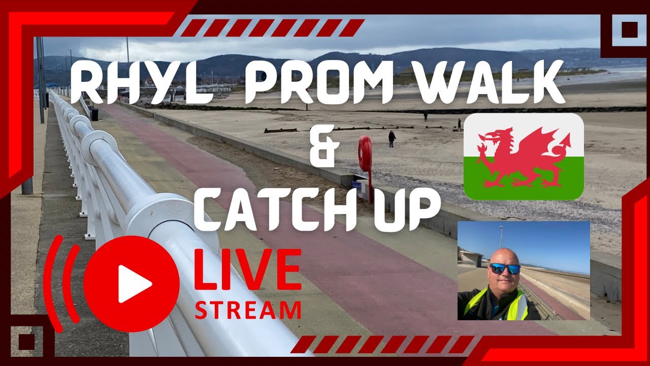 Rhyl Prom Walk & Catch Up #rhyl #wales #northwales - YouTube