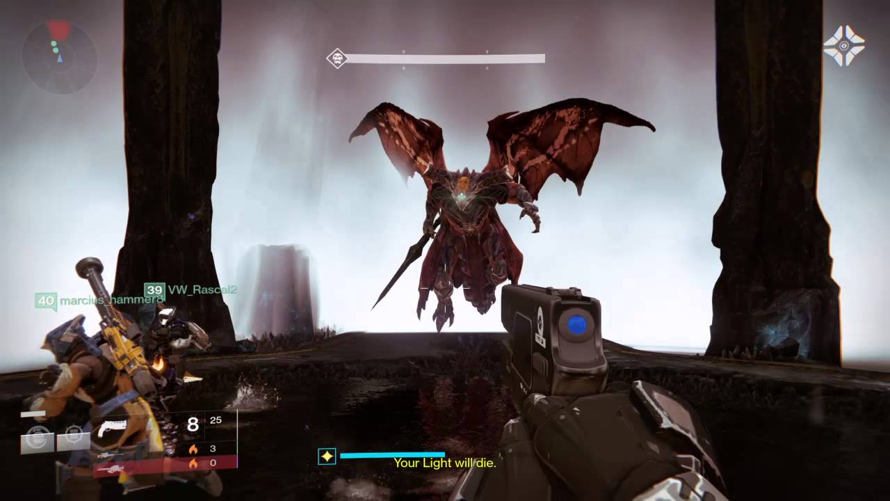 Destiny the Taken king - Final Story Mission - Oryx Fight - YouTube