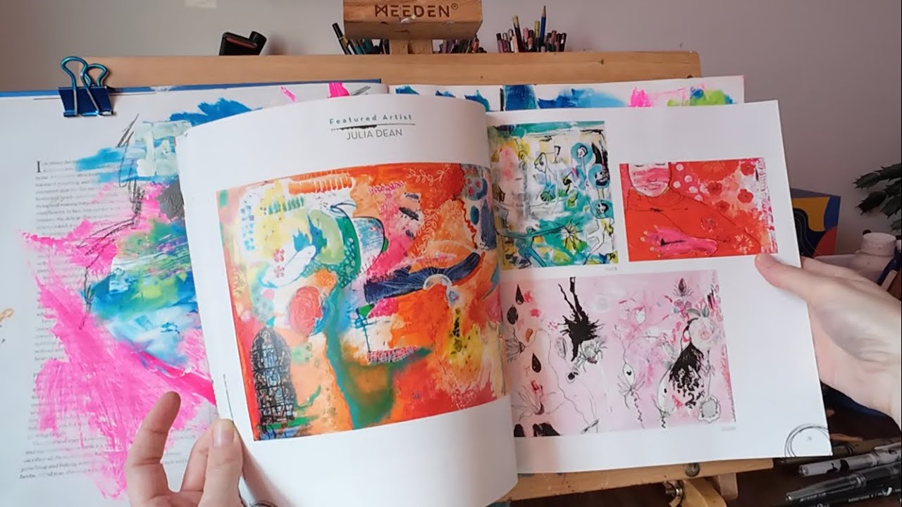 My favourite books for mixed media art journaling 🎨 - YouTube