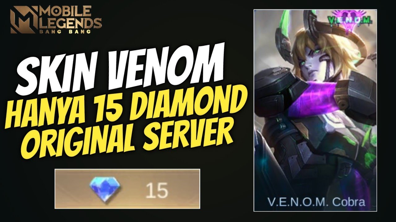BOX SKIN VENOM HANYA 15 DIAMOND ORI SERVER !! APAKAH WORT IT ? - YouTube