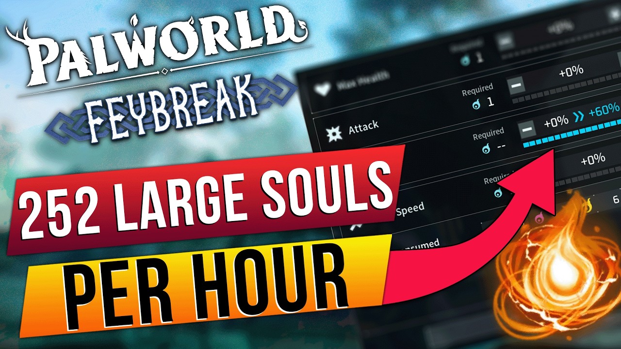 I Found Fastest Way To Max Pal Stats Palworld Feybreak Update - YouTube