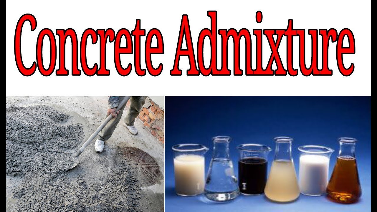 what is admixture || Different types of admixture and their uses ...