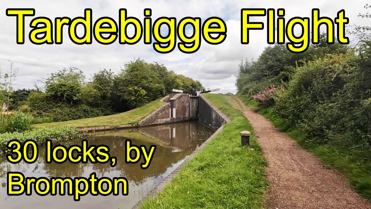 Brompton bike ride: Tardebigge Flight, Worcester & Birmingham Canal ...