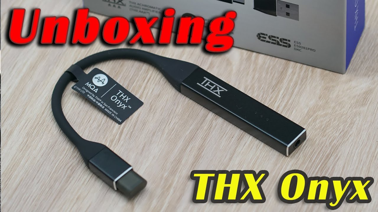 Razer THX ONYX Amp Unboxing - YouTube