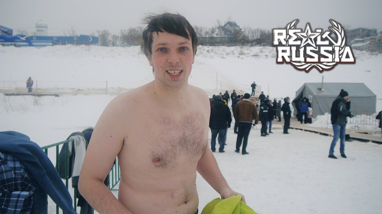 Dip Into The Ice Holy Water. Baptism of Jesus. "Real Russia" ep.92 ...