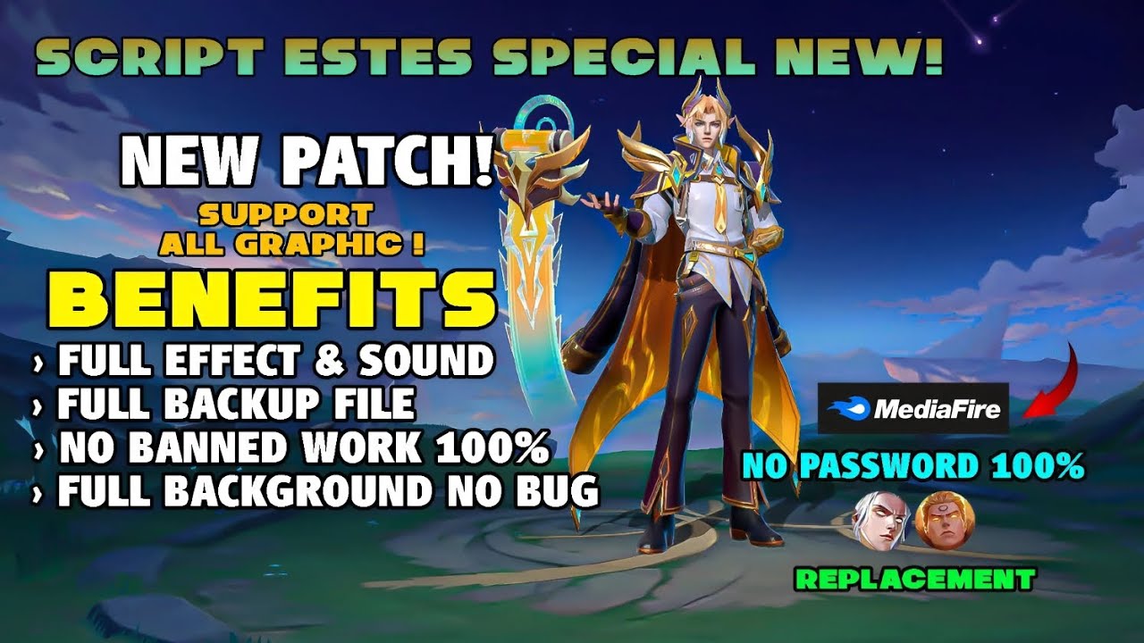 NEW! - Script Skin Estes Special Arcane No Password! | Full Effect ...