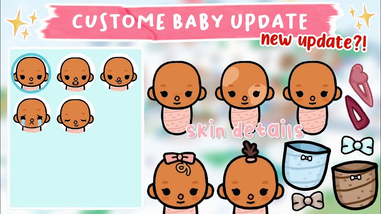 Toca Life World : NEW CUSTOM BABY UPDATE OUT NOW?! | TOCA BOCA UPDATE ...