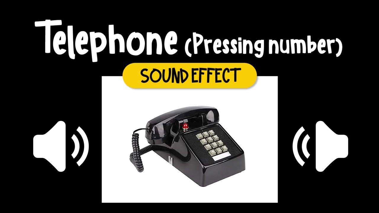 Telephone (Pressing Number) Sound Effect | 電話 按鍵 撥號 音效 (High Quality) - YouTube
