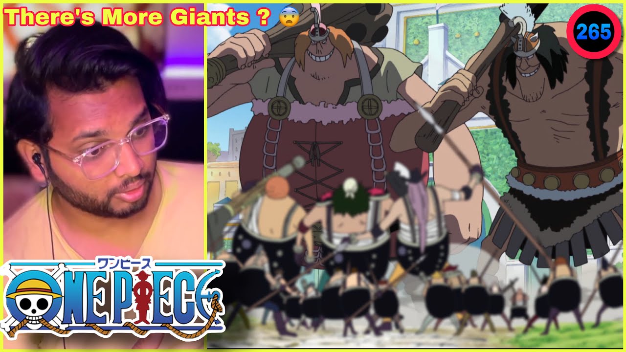 Oimo & Kashi The Giants !! One Piece Episode 265 Reaction. One piece ...