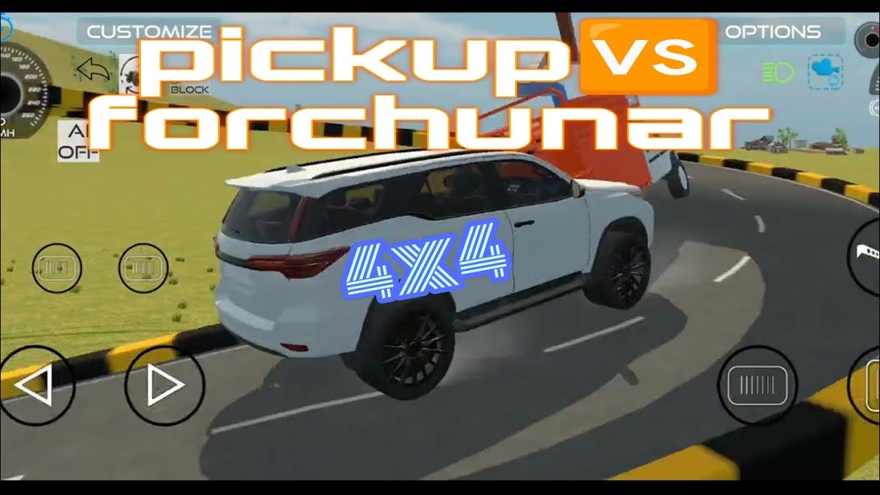 Drive Forchunar🆚 pickup 4×4 #forchunar #pickup #4x4 #gamingvideos - YouTube