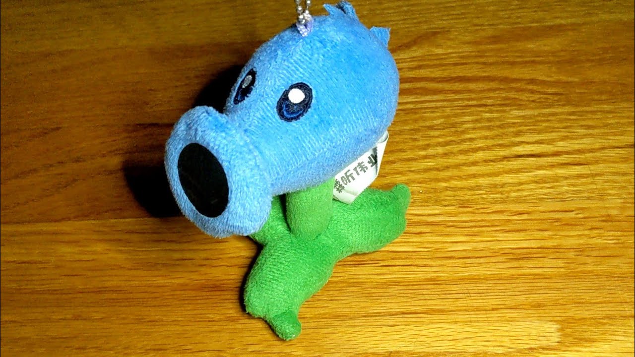 Plants vs. Zombies Plush #153 Linxin Snow Pea Keychain | PvZ Plush ...