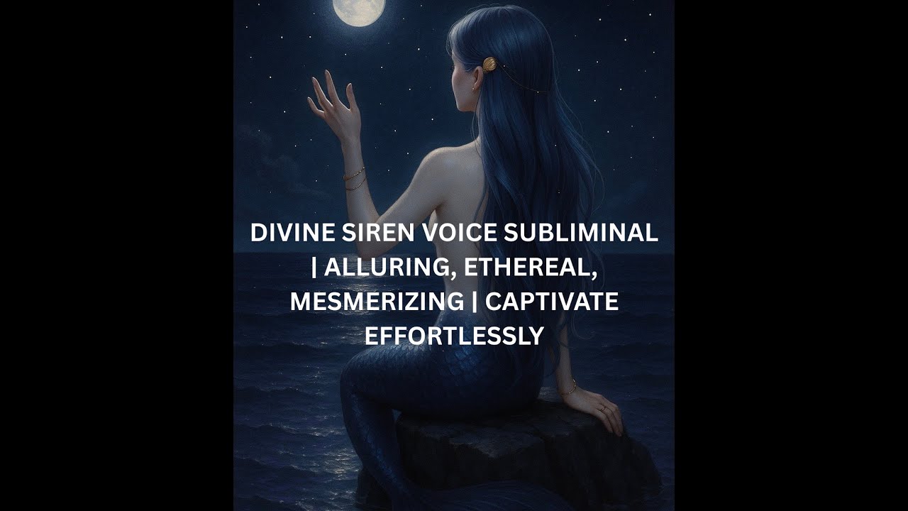 DIVINE SIREN VOICE SUBLIMINAL | ALLURING, ETHEREAL, MESMERIZING ...