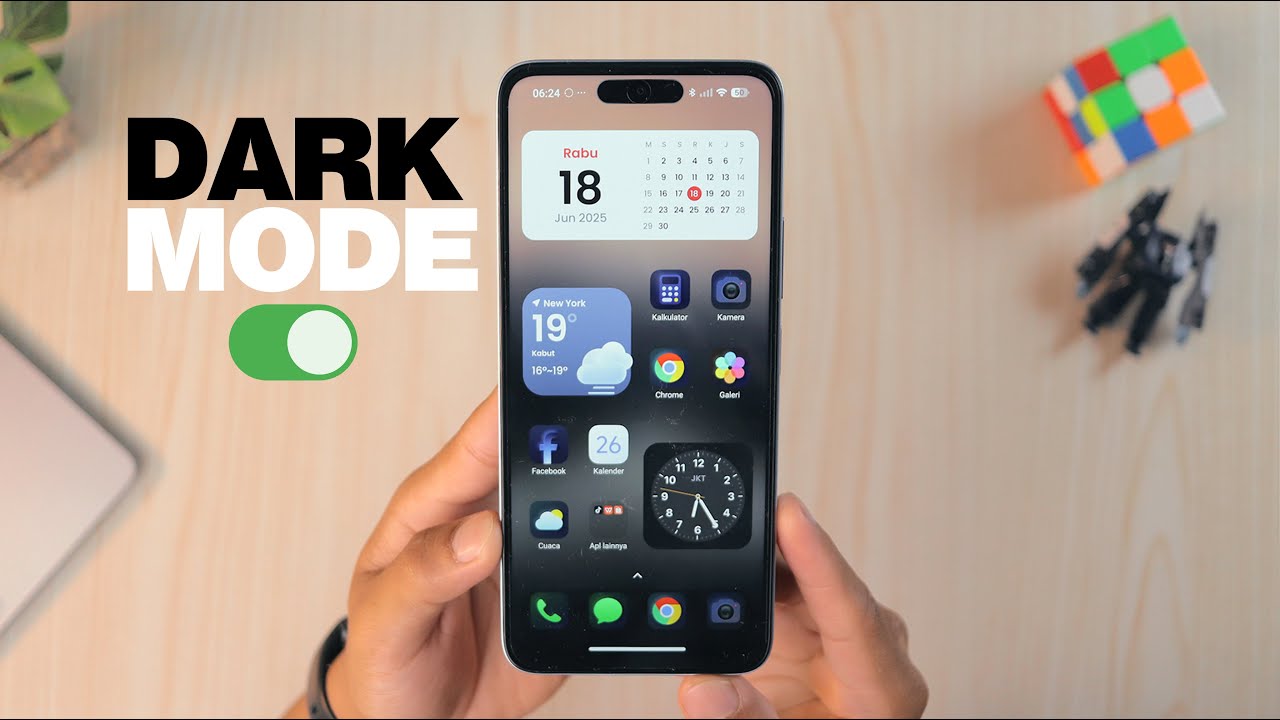 Tema IOS Dark Mode! Tema Rahasia Buat Xiaomi HyperOS Kamu - YouTube