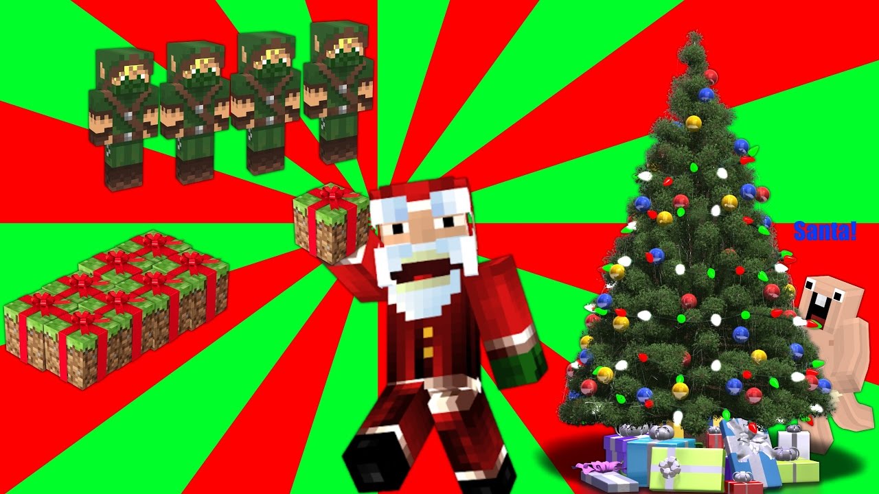 How To Make A Christmas Tree In Minecraft - YouTube